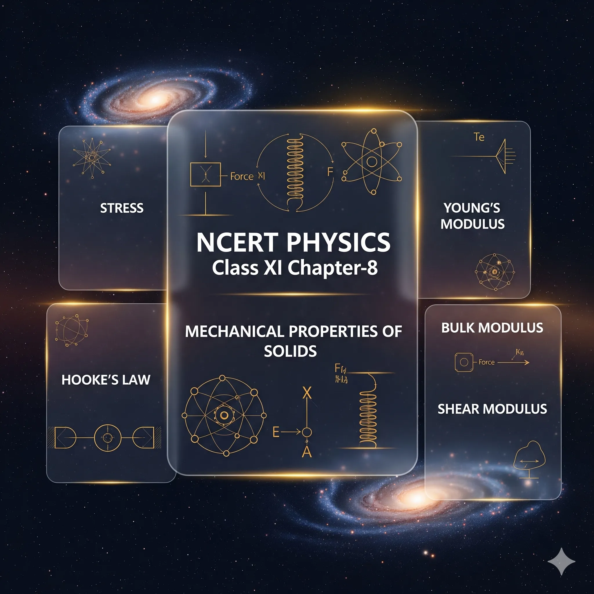 NCERT Solutions: Mechanical Properties of Solids | Class 11 Physics