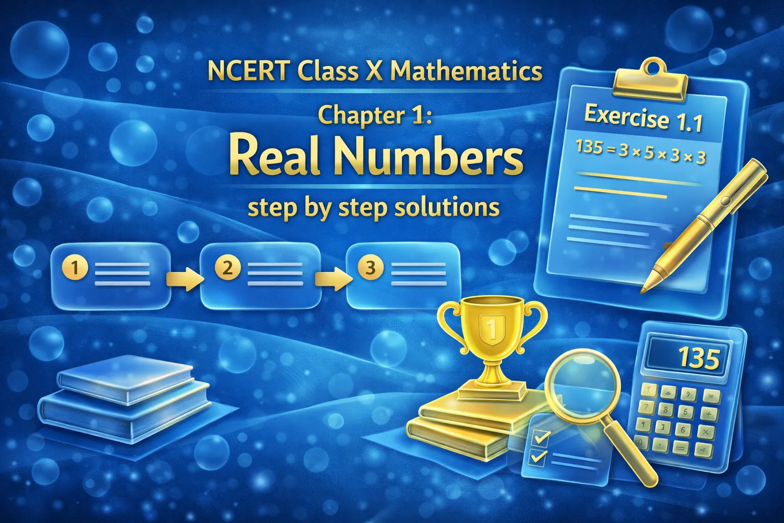 Real Numbers Class 10 Exercise 1.1 – NCERT Solutions with Steps