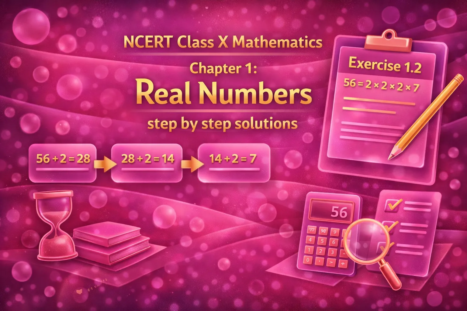 Real Numbers Class 10 Exercise 1.2 – NCERT Solutions with Steps