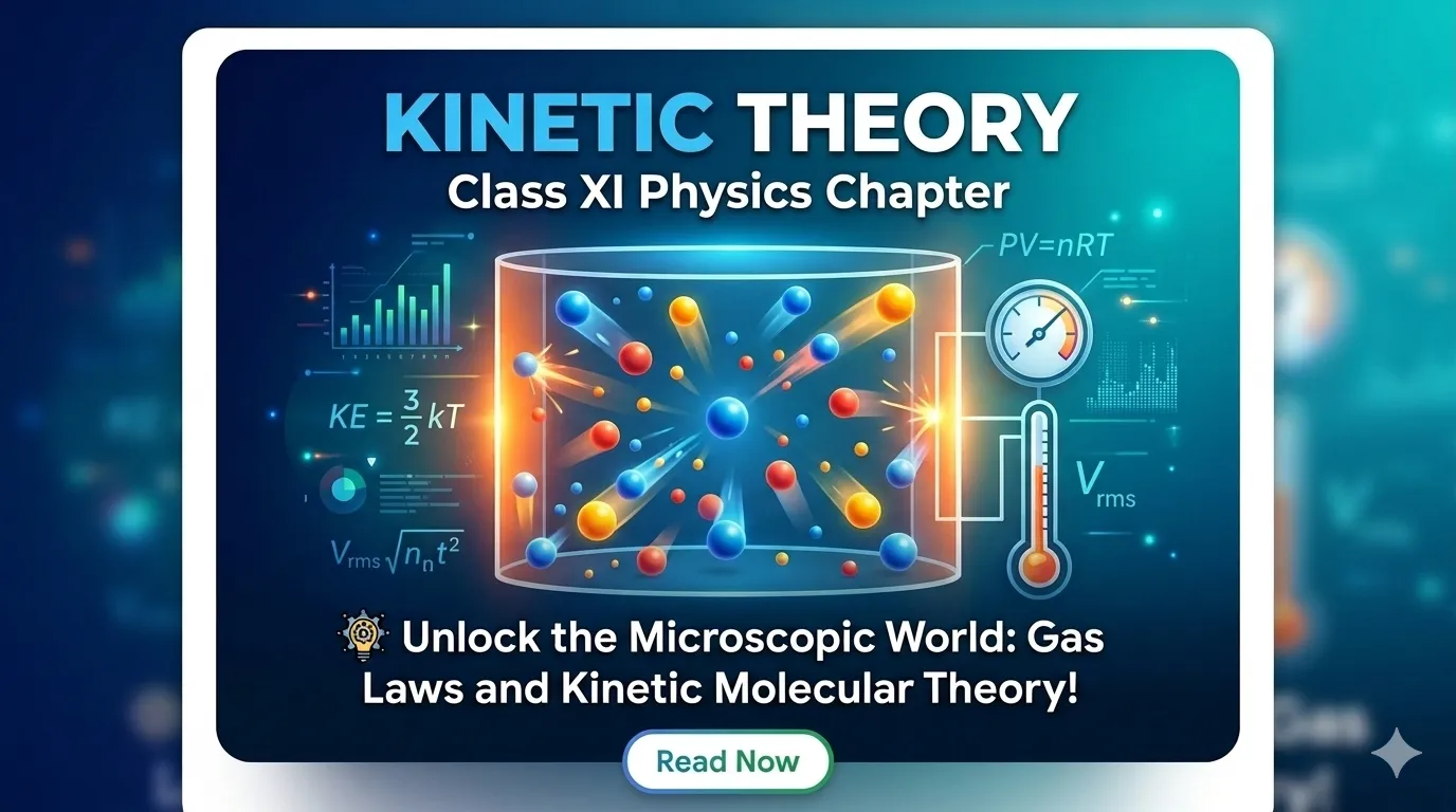 Kinetic Theory Made Simple: Class 11 Physics NCERT Notes